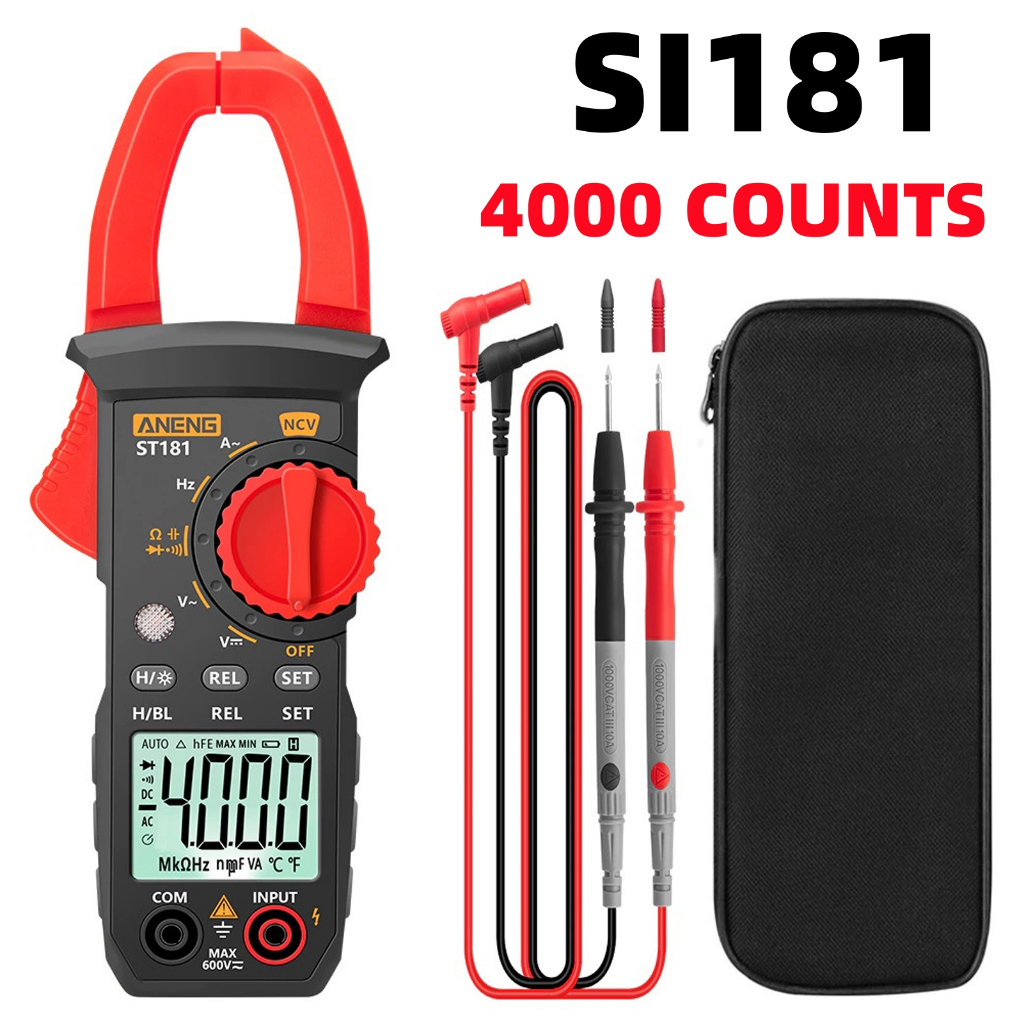 Jual ST181 Digital Clamp Meter tang ampere multitester digital Kabel ...