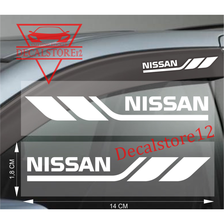 Jual Stiker sticker mobil nissan stiker cutting talang air nissan ...