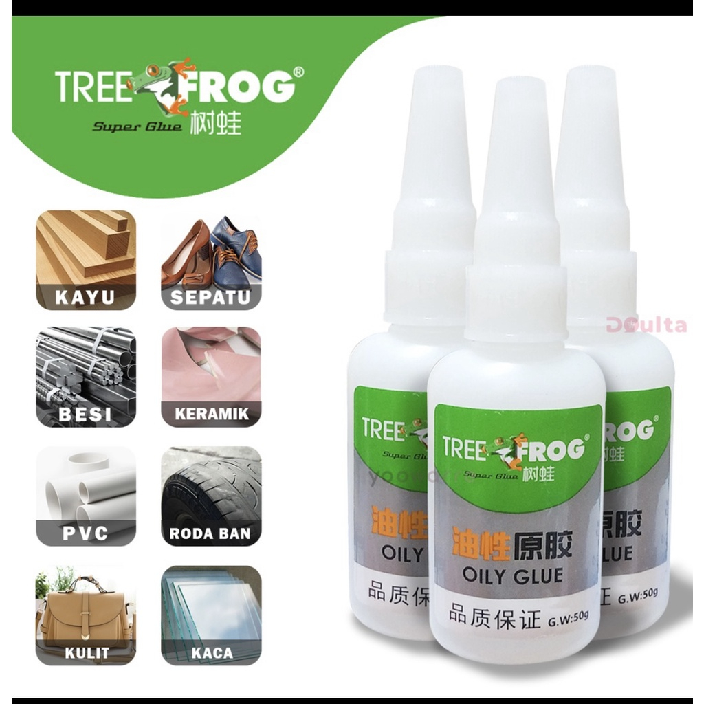 Jual Lem Tree Frog Original Kotak / Lem Setan Super Glue Serbaguna kuat ...