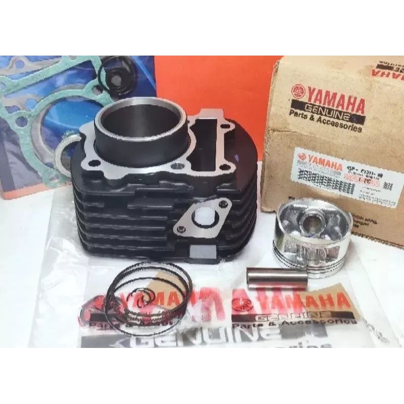 Jual BLOK SEHER STANDAR PLUS PISTON KIT YAMAHA BYSON (45P) | Shopee Indonesia