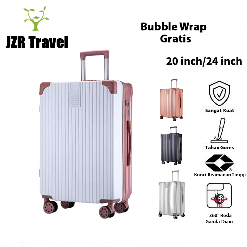 Jual JZR Koper 24 inch Kabin Bagasi Koper Material ABS+PC premium tidak ...
