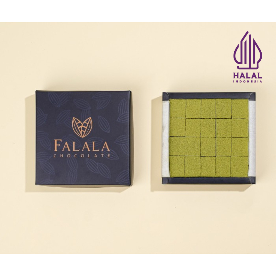 Jual Falala Matcha Chocolate Small | Japanese Nama Chocolate Premium ...