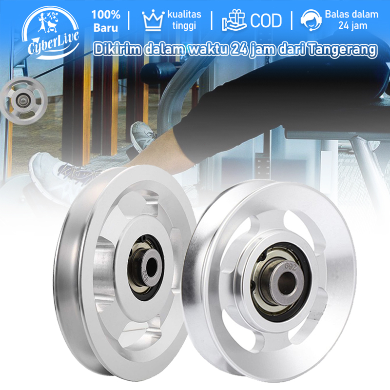 Jual Roda Pulley Home Gym Diameter 88mm Roda Katrol Kabel Plastik Untuk Peralatan Gym | Shopee ...