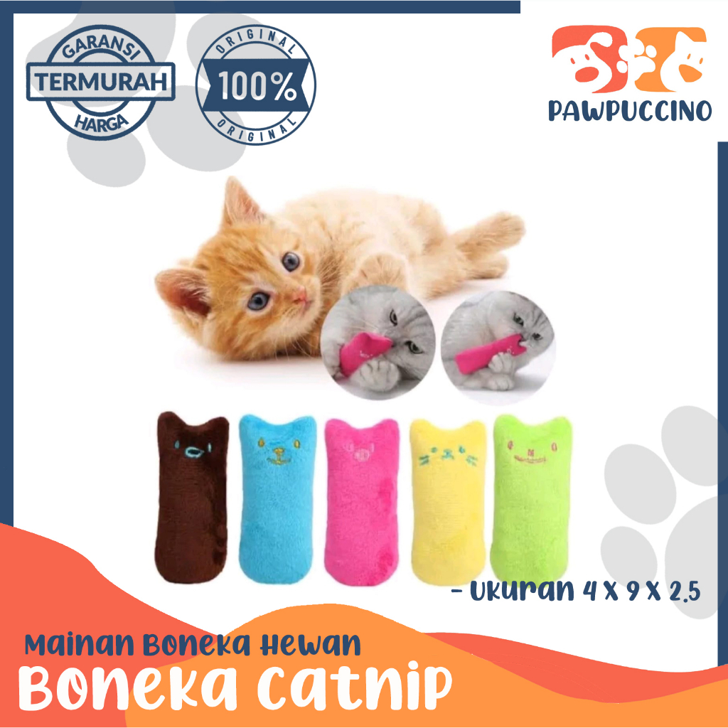 Jual Boneka Catnip Mainan kucing interaktif | Shopee Indonesia