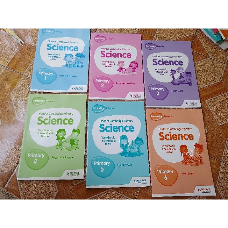 Jual Hodder Cambridge Primary Science Workbook International Edition 1 ...