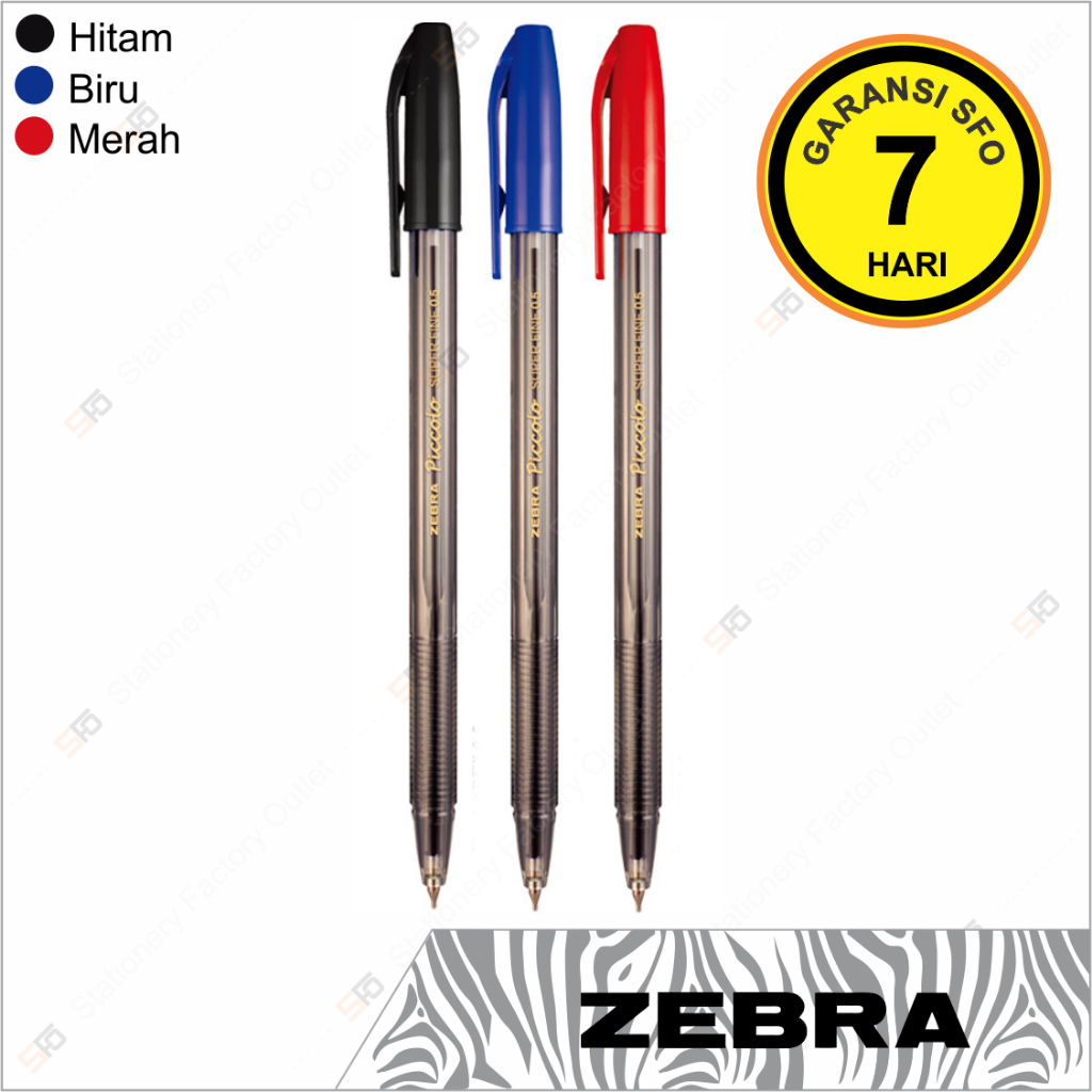 Jual Pen Zebra Piccolo 0.5mm - Pulpen Original | Shopee Indonesia