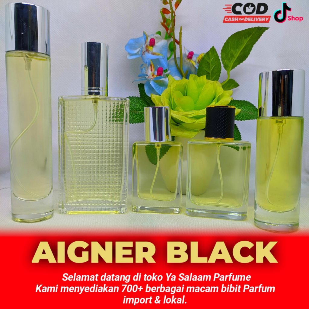 Jual PARFUM AIGNER BLACK MAN "RACIKAN DUA BANDING SATU" | Shopee Indonesia