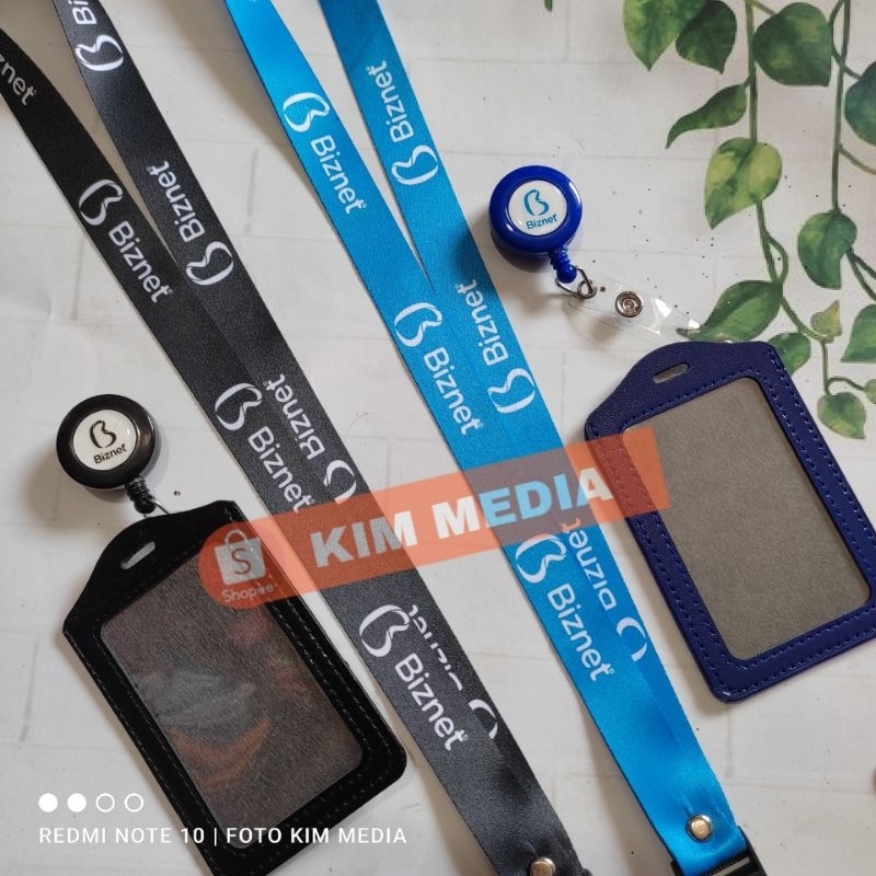 Jual Ready Tali Idcard Lanyard Biznet / Lanyard Biznet Yoyo Holder ...