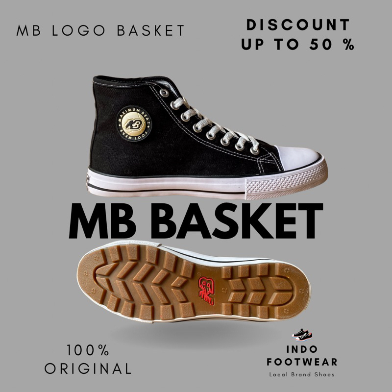Jual SEPATU WARRIOR MB BASKET LOGO BASKET / SEPATU MB / SEPATU SEKOLAH ...