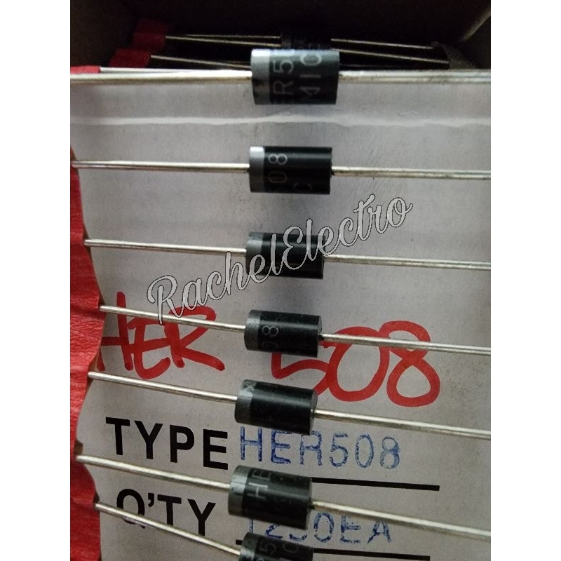 Jual HARGA SATUAN Dioda 5A HER508 HER 508 Dioda 5 Amper MIC ULTRAFAST ...