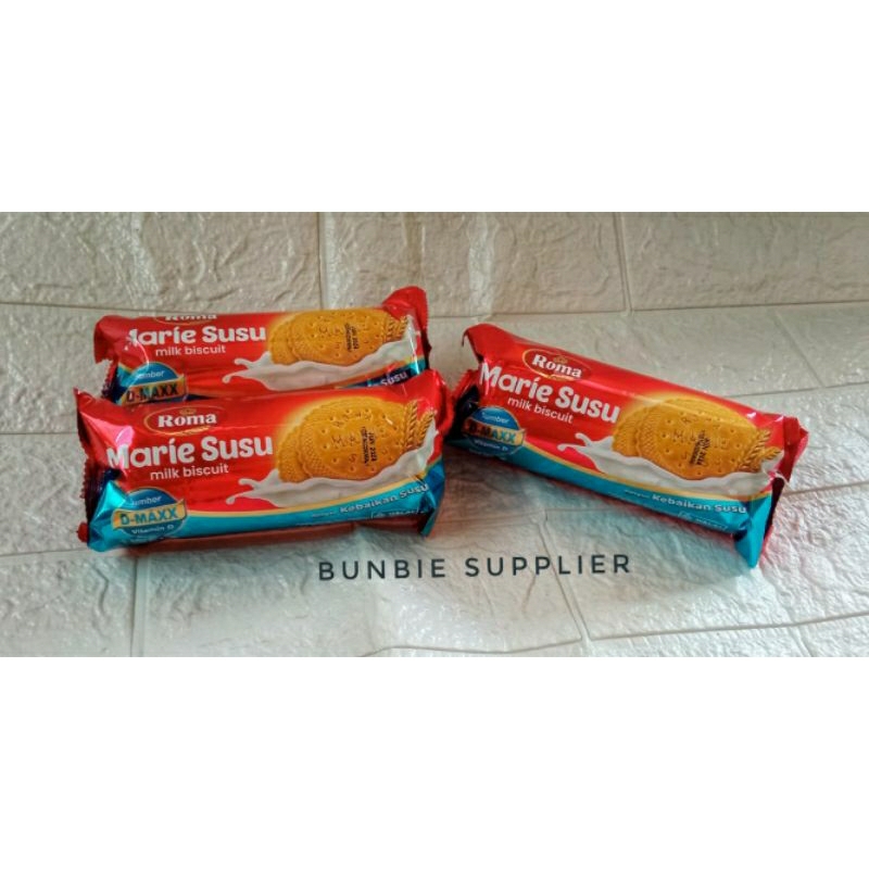 Jual Roma Marie Susu 115gr / Biskuit Regal Marie Susu / Milk Biscuit ...