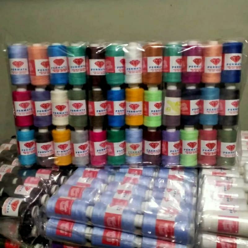 Jual Benang Jahit warna isi 1lusin/12pcs | Shopee Indonesia