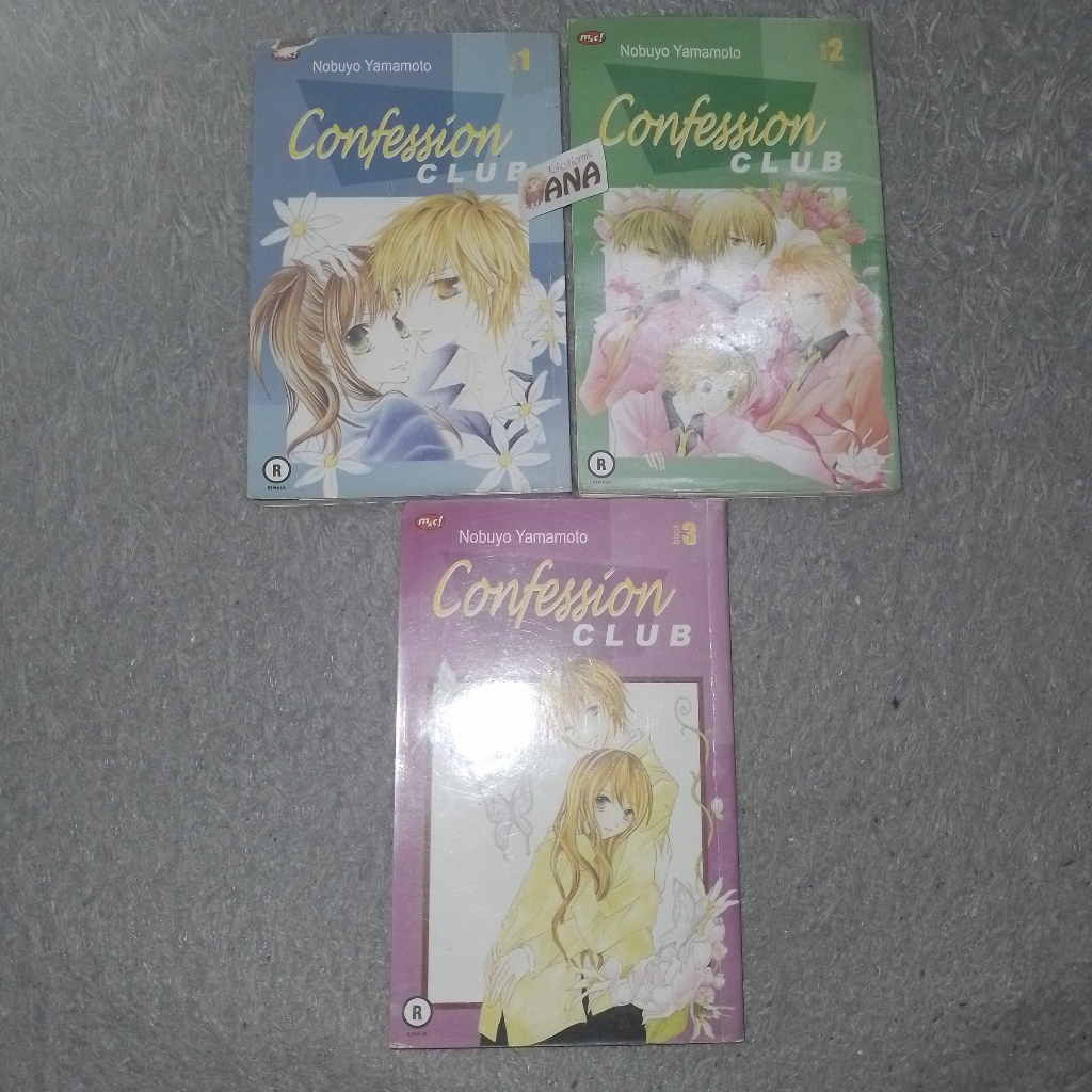 Jual Komik SET Confession Club 1-3 Tamat (Nobuyo Yamamoto) | Shopee ...