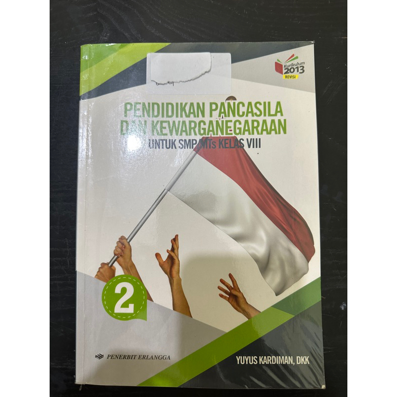 Jual BUKU PENDIDIKAN PANCASILA DAN KEWARGANEGARAAN PPKN ERLANGGA KELAS 2 SMP | Shopee Indonesia