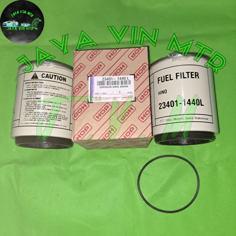 Jual fuel filter saringan solar low bawah hino lohan 23401-1440L ori ...