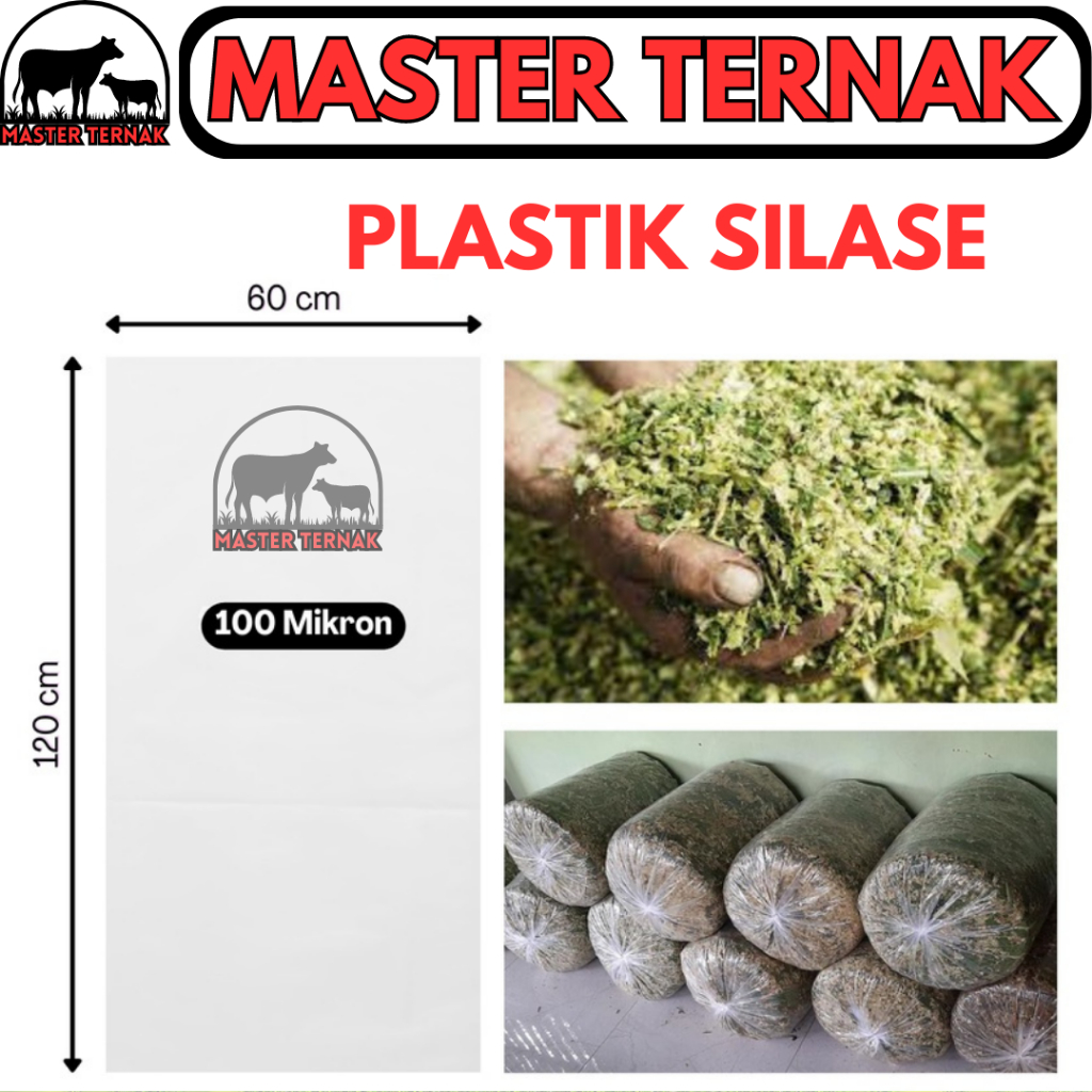 Jual PLASTIK SILASE 100 120 150 MIKRON 1 KG - Kantong Silase Pakan Ternak Tebal - Plastik ...