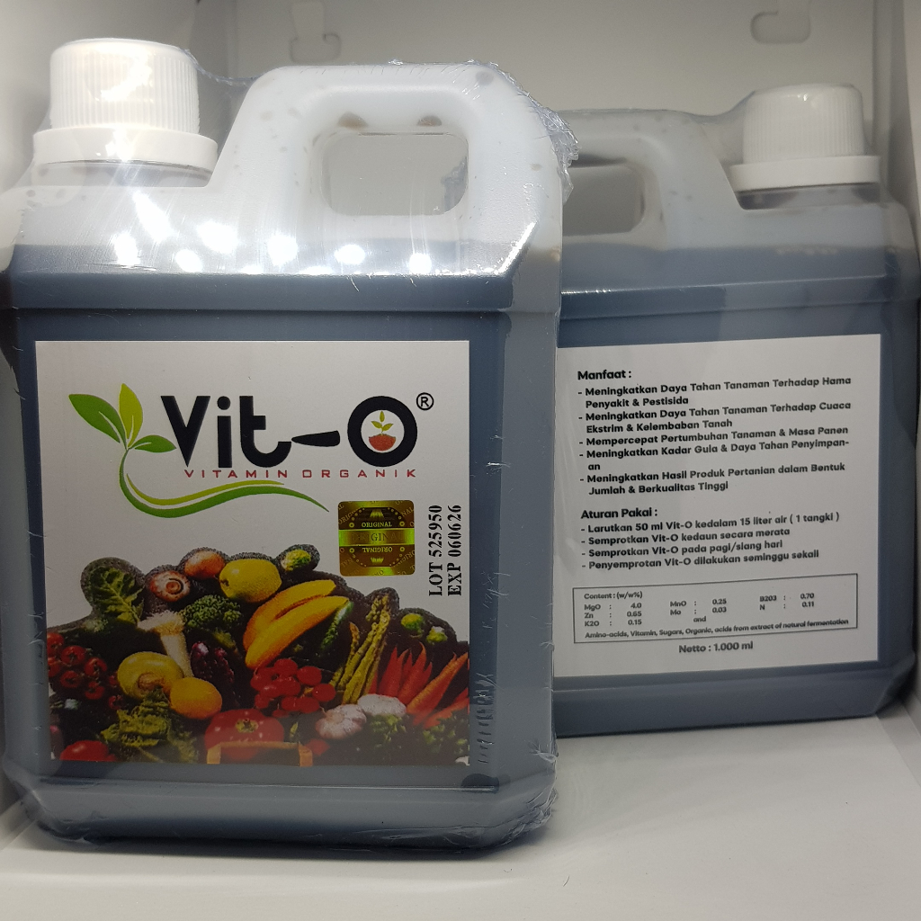 Jual Pupuk organik/vitamin/nutrisi tanaman VIT-O 1 Liter vitamin ...