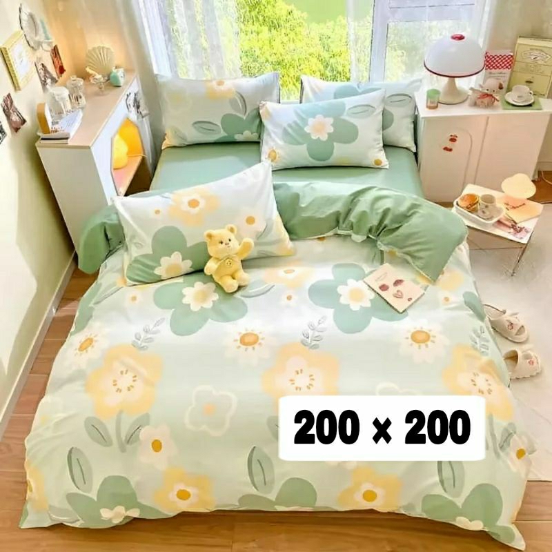 Jual SEPRAI 200x200 / SPREI KING BED AESTHETIC UK 200X200 / SPREI ...