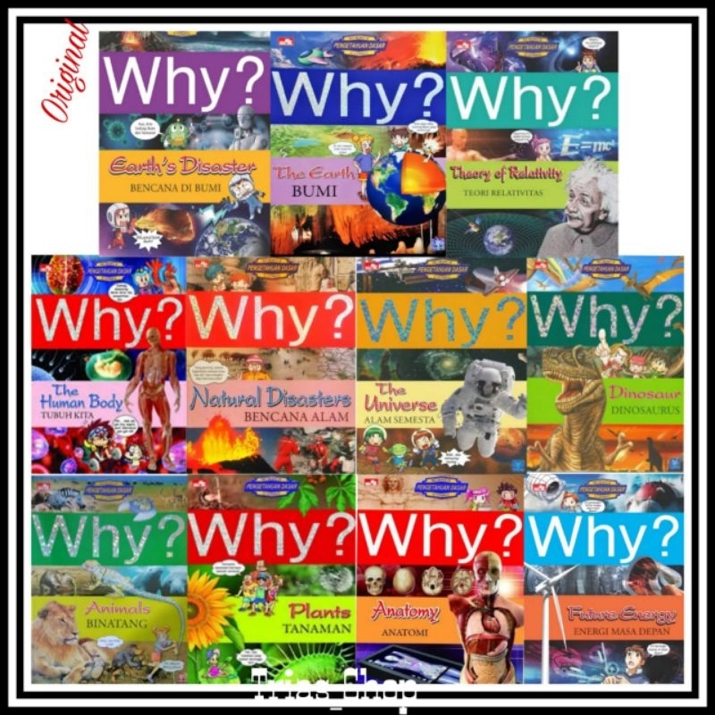 Jual Buku Komik Anak Pengetahuan Why Series | Shopee Indonesia