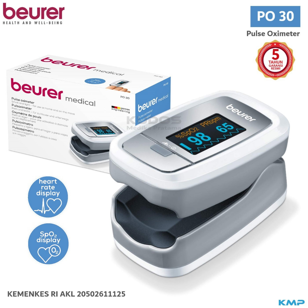 Jual beurer PO 30 - Alat Ukur Kadar Oksigen Oximeter Oxymeter - beurer PO30 | Shopee Indonesia