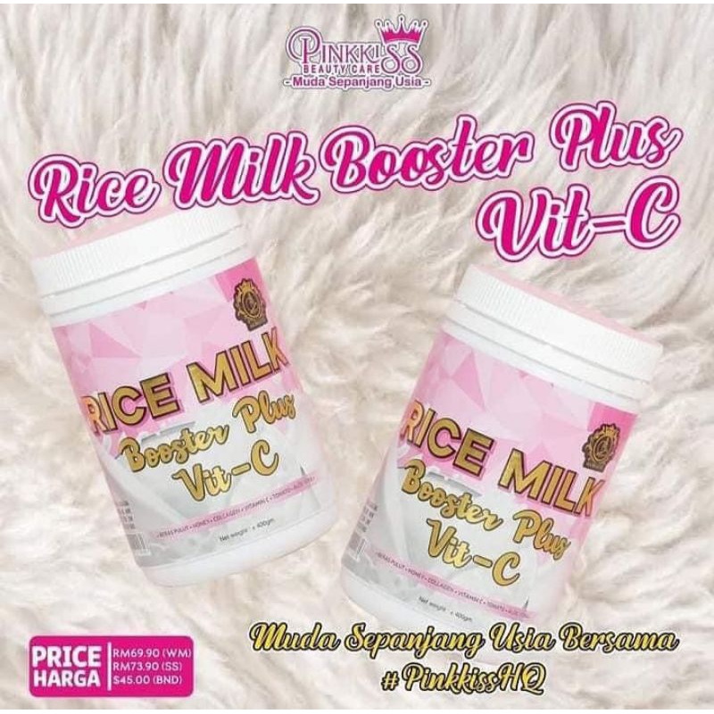 Jual (COD) Rice Milk Booster Plus Vit C (Restock Medan) | Shopee Indonesia