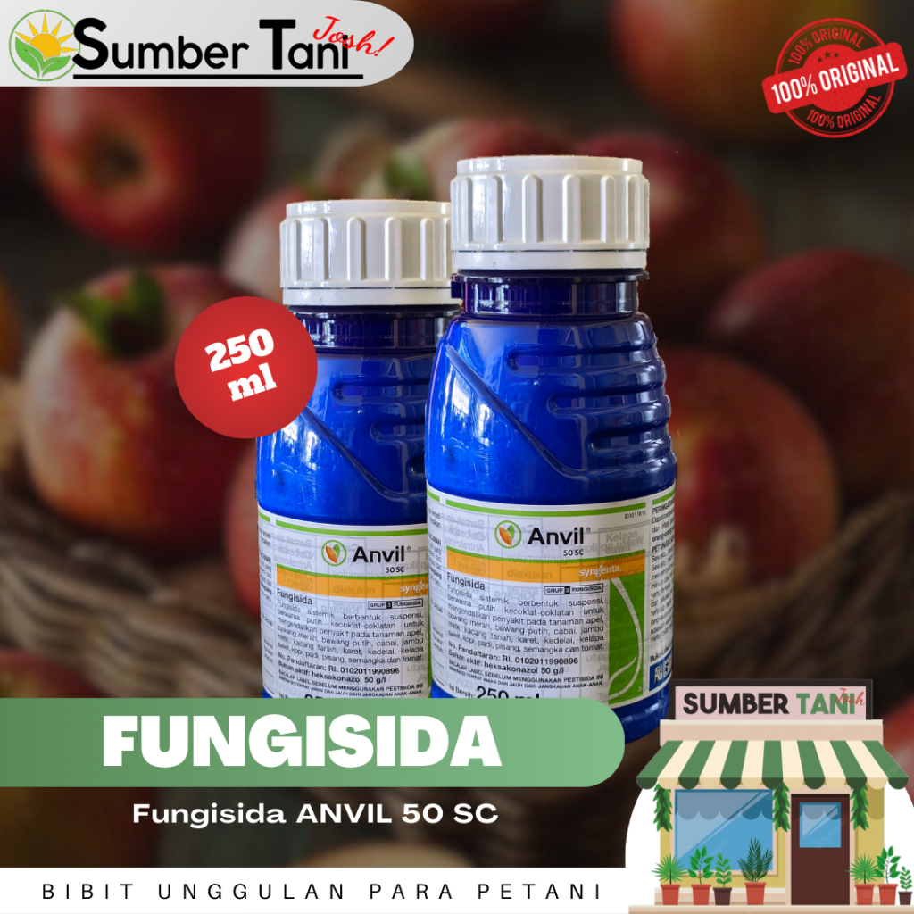 Jual Fungisida Anvil 50SC Syngenta Isi 250 ml | Shopee Indonesia