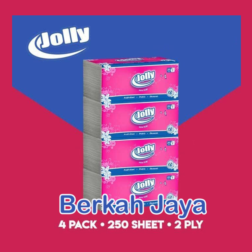 Jual Tissu Jolly 250 Shet ( isi 4 pc) | Shopee Indonesia