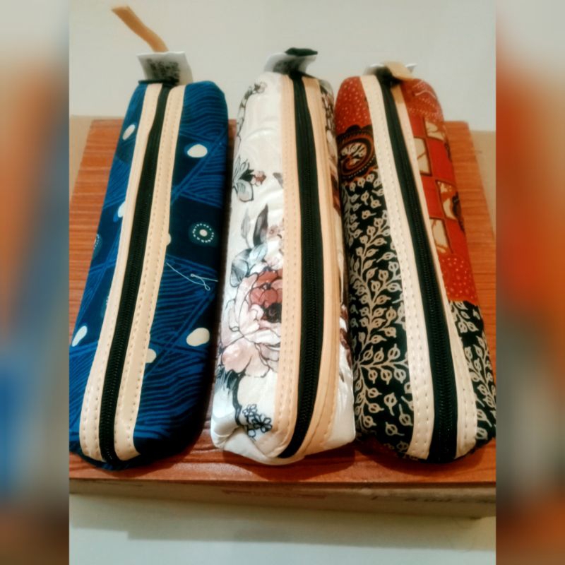 Jual SOUVENIR TEMPAT PENSIL KOTAK PENSIL TEPAK PENSIL KAIN MOTIF BATIK ...
