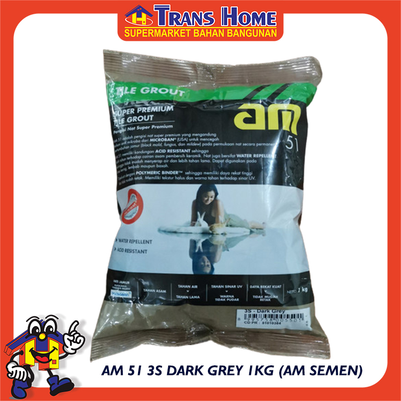 Jual Semen Pengisi Nat Keramik/Granit AM 51 Berbagai Warna 1KG (AM ...