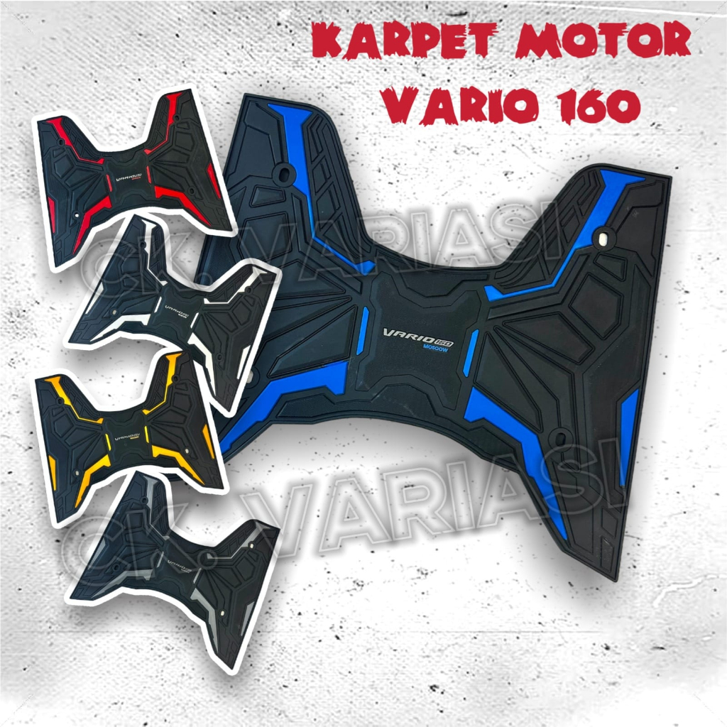 Jual KARPET MOTOR HONDA VARIO 160/PIJAKAN KAKI MOTOR VARIO 160 ABS CBS/ ALAS KAKI VARIO 160 ...