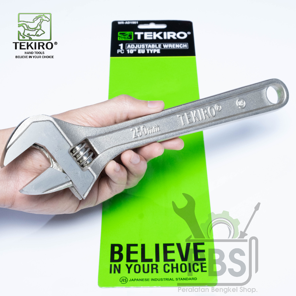 Jual Kunci inggris multifungsi TEKIRO Original 100% ukuran 10 inch ...