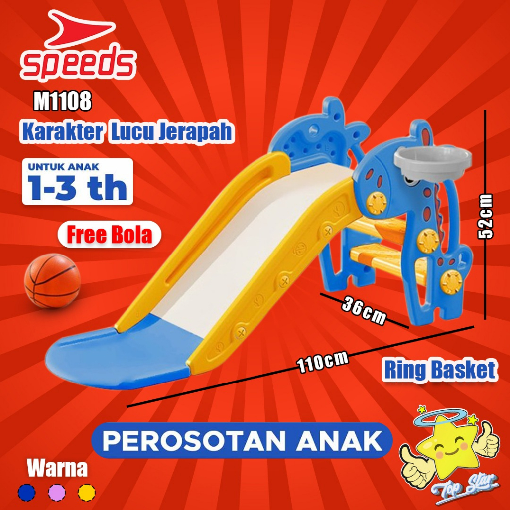 Jual PEROSOTAN ANAK MURAH MOLION M1108//SPEEDS Prosotan Anak Perosotan ...