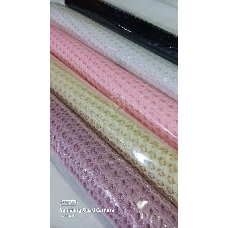 Jual kertas polynet bulat kotak meteran kertas buket | Shopee Indonesia