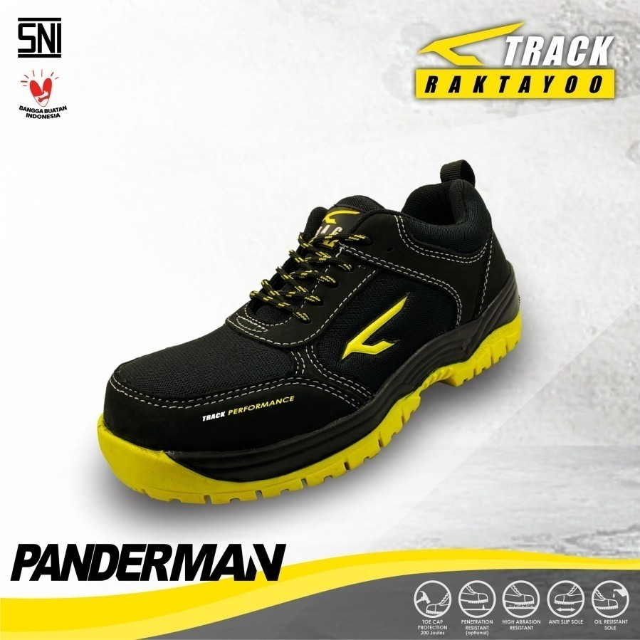 Jual Safety Shoes Track Raktayoo Panderman Original Sepatu Safety Track ...
