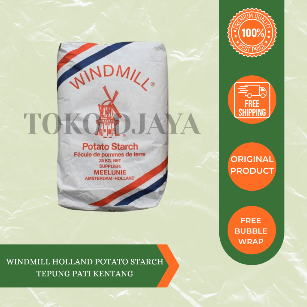 Jual WINDMILL Holland Potato Starch Tepung Pati Kentang 500g | Shopee ...