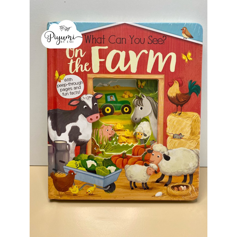 Jual Buku Anak - What Can You See ON THE FARM - BOARD BOOK | Shopee ...