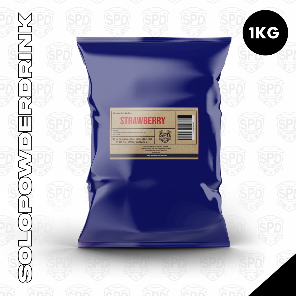 Jual Bubuk Minuman Rasa Strawberry (strawbery) | Shopee Indonesia