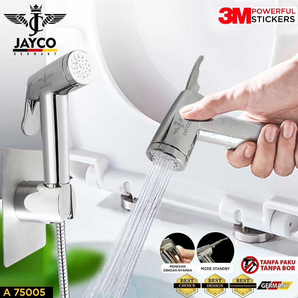 Jual JAYCO Jet Shower Toilet Bidet Wc Kran Kloset (Paket) | Shopee ...