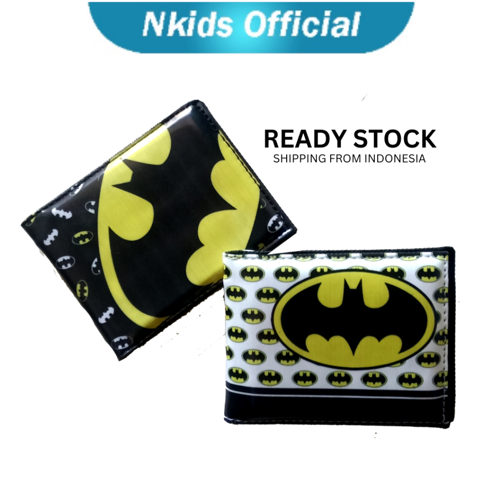 Jual Dompet Anak Kecil Laki-laki / Cowok Hitam Full Print | Shopee ...