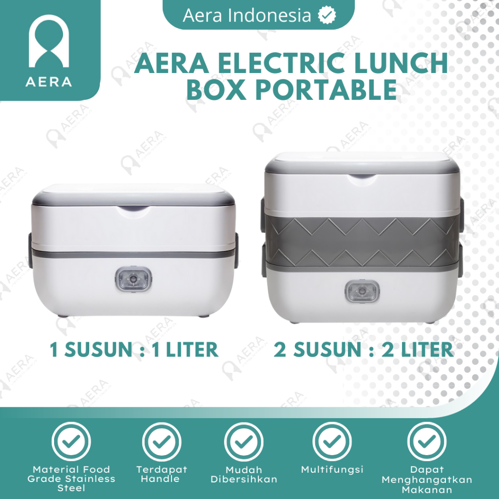 Jual Lunch Box Elektric | Rantang Makanan Electrik 1 Susun & 2 Susun ...
