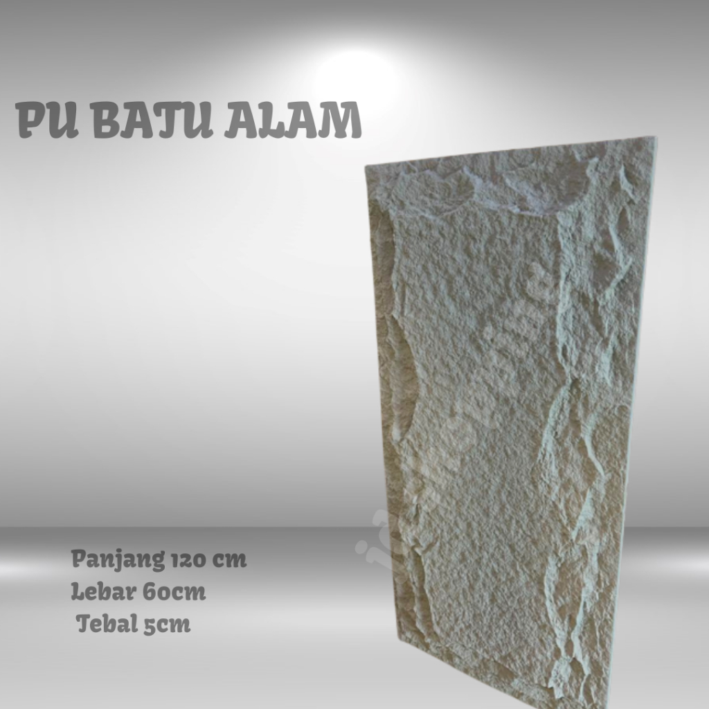 Jual wall pu batu alam 60 x 120 cm | Shopee Indonesia