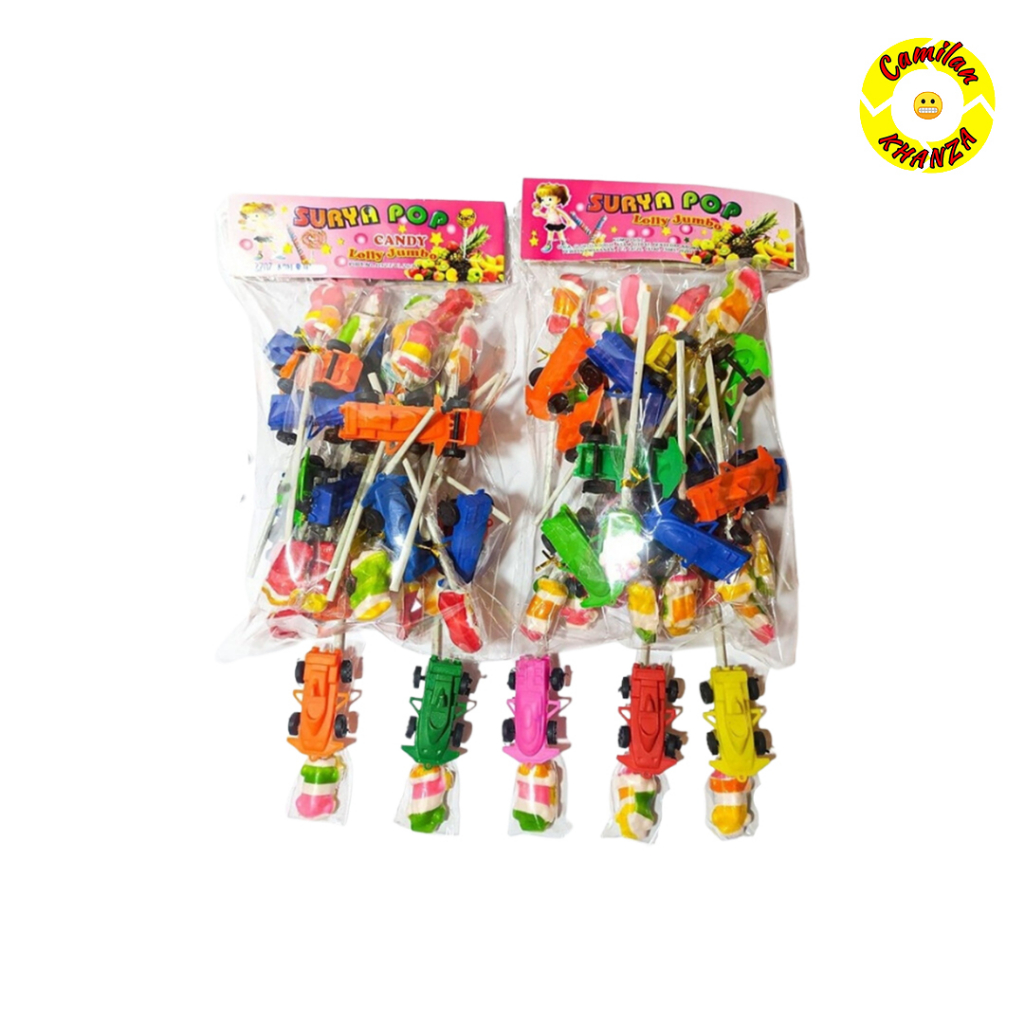 Jual Permen Lolipop Mobil Khas Kota Wisata Batu | Shopee Indonesia