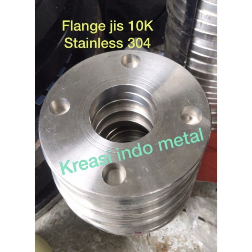 Jual 11/2” Flange jis 10k stainless SS304 1,5 inch SUS /SS 304 DN40 DN ...