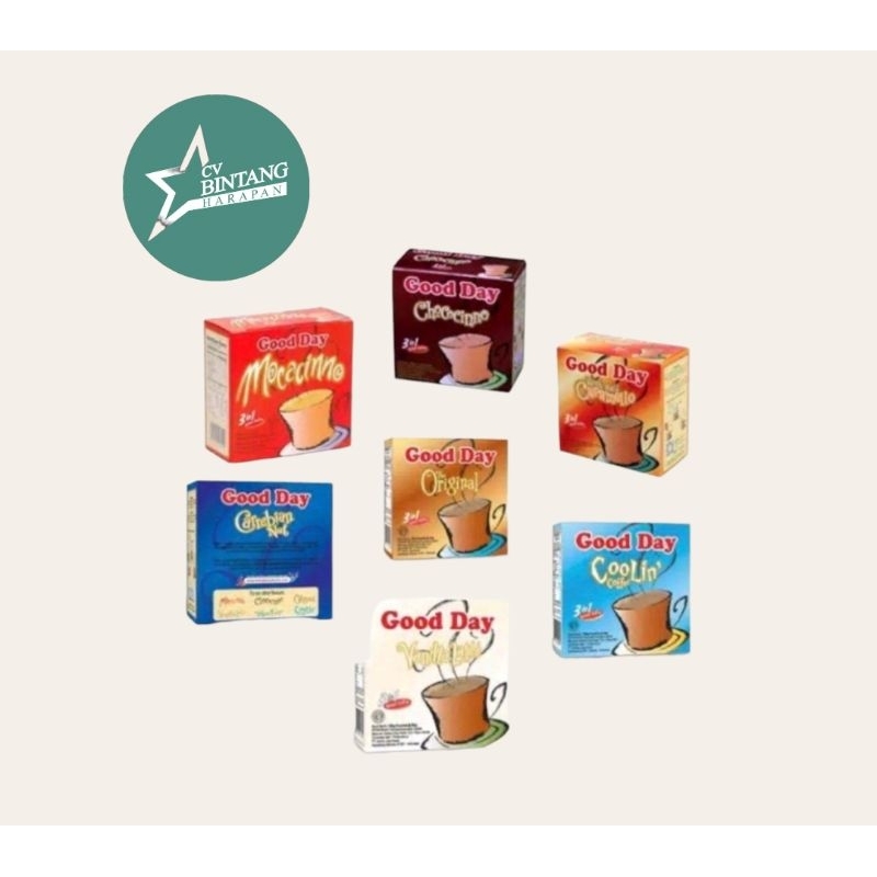 Jual GOOD DAY COFFEE ALL VARIAN | Shopee Indonesia