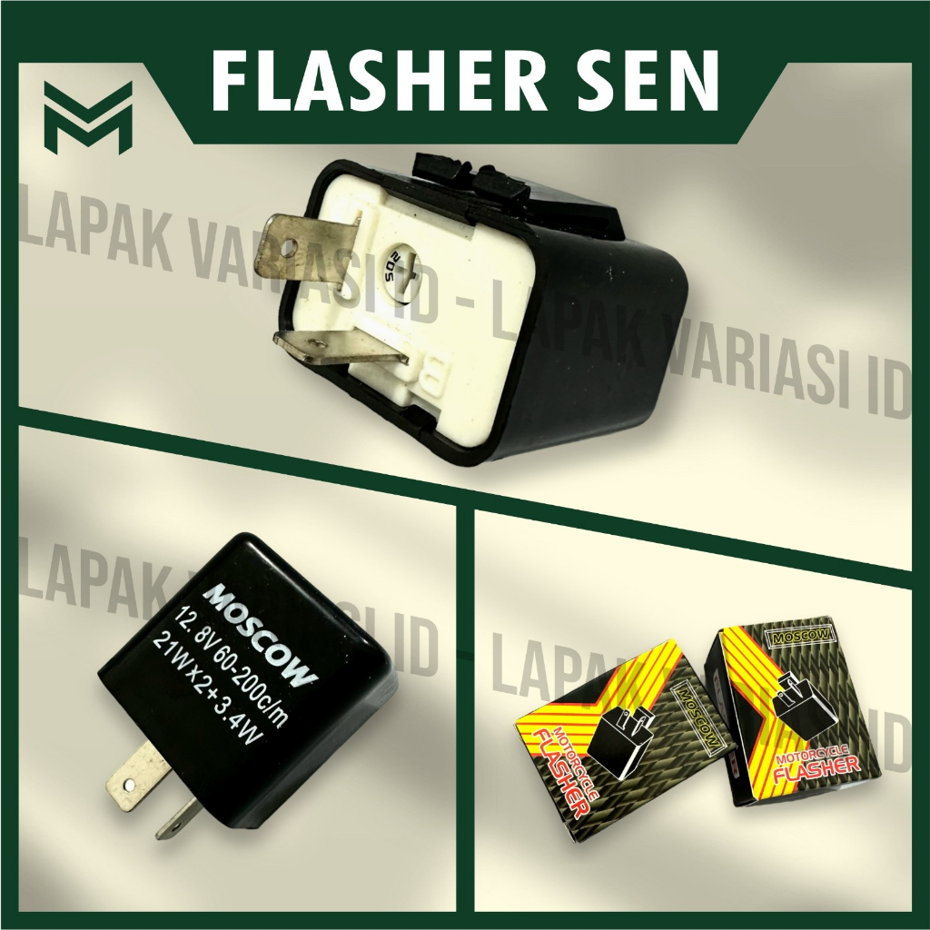 Jual FLASHER SEN FLASER SEIN CR7 FLASHER LED original CR7 dan MOSCOW RELAY FLASHER CR7/ RELAY ...