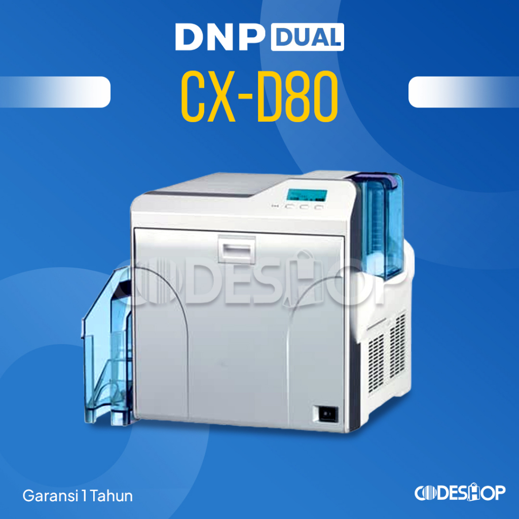 Jual Printer Kartu PVC ID Card DNP CX-D80 DS Dual Side 300 DPI DUA SISI ...