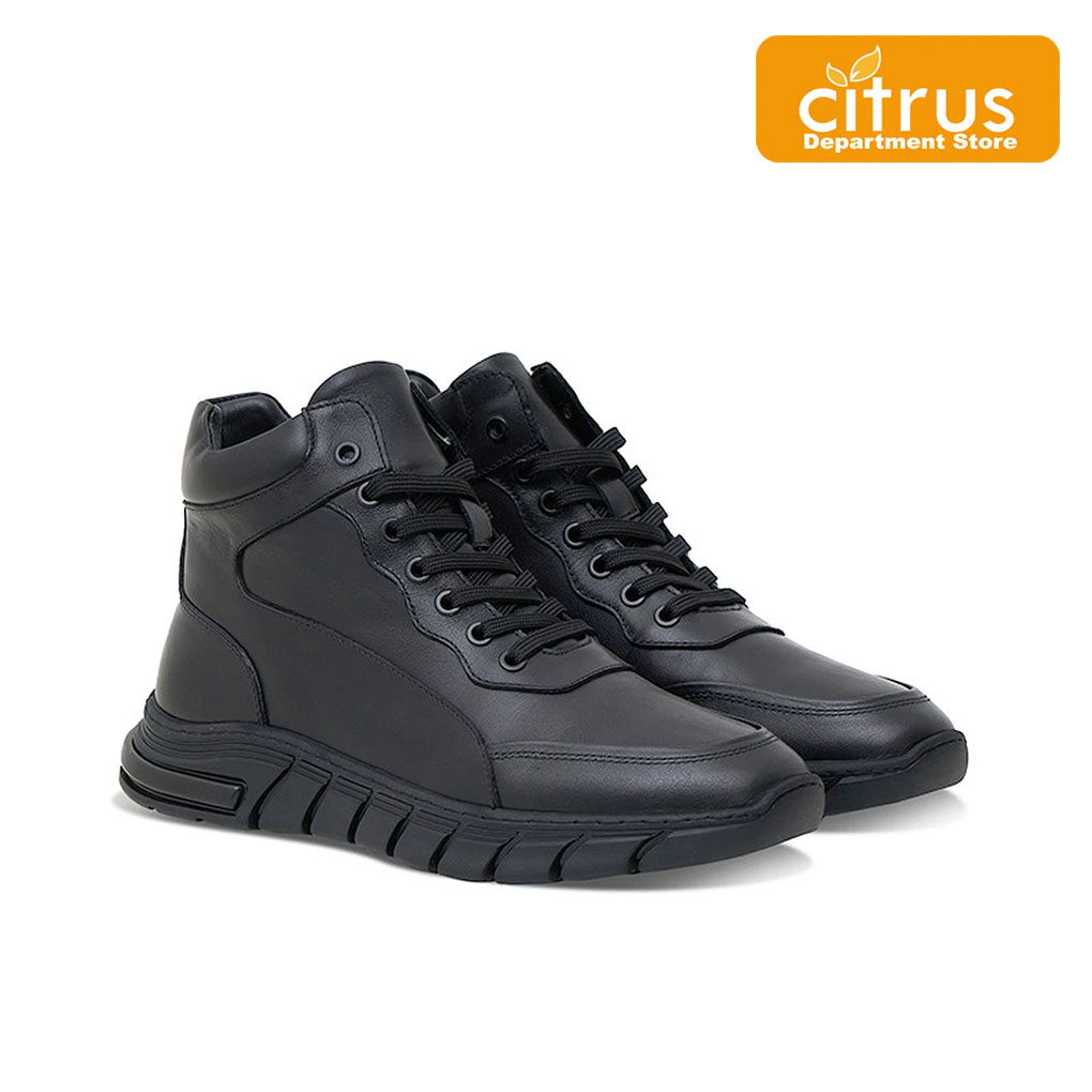 Jual Gino Mariani Sepatu Boot Casual Pria Drago Warna Black | Shopee Indonesia