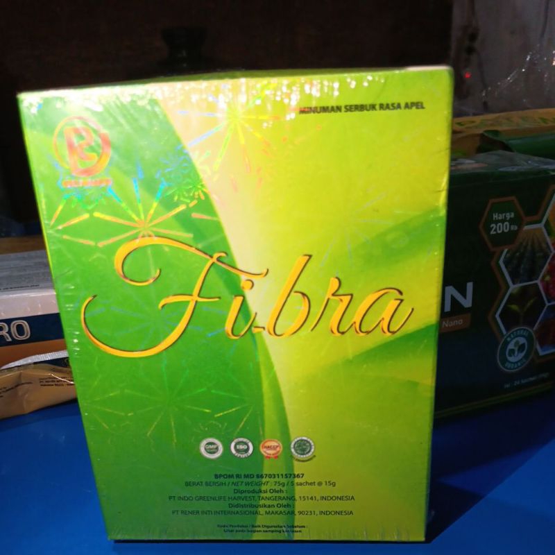 Jual Fibra Renner Original 1 Box isi 5 sachet | Shopee Indonesia