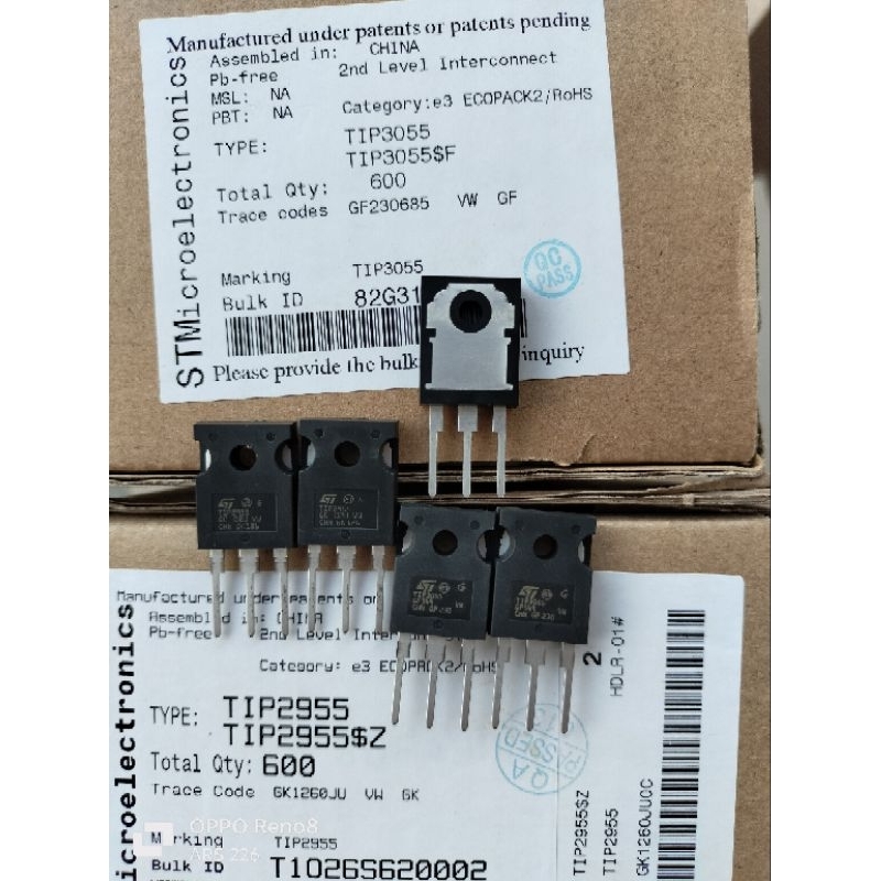 Jual Transistor Tip2955 Tip3055 St Original | Shopee Indonesia