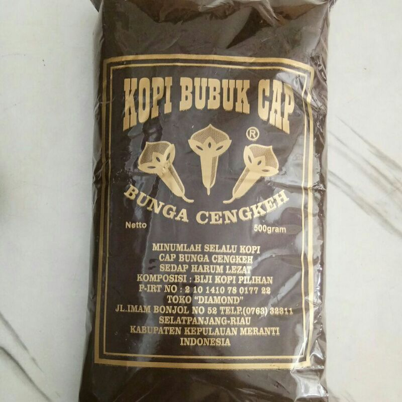 Jual Cap Bunga Cengkeh 500 gr Kopi Bubuk Serbuk Minuman Biji Pilihan ...